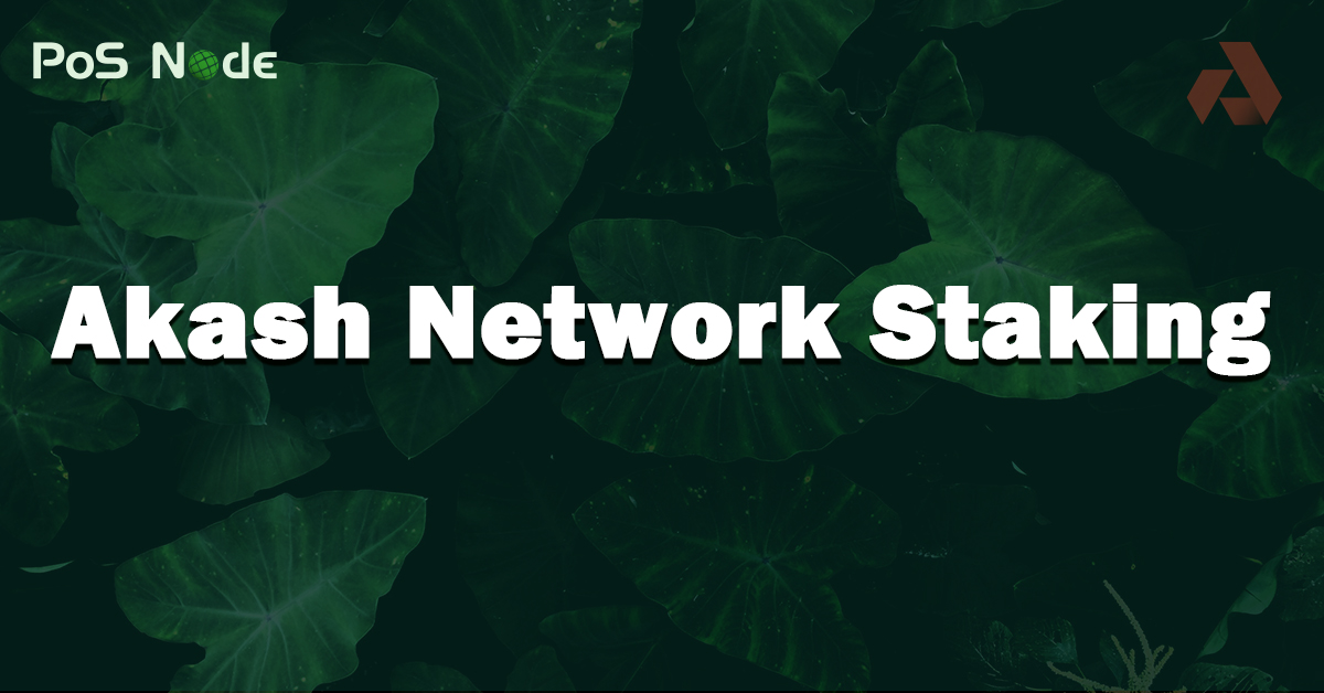 PoS Node Staking PoS Node Staking